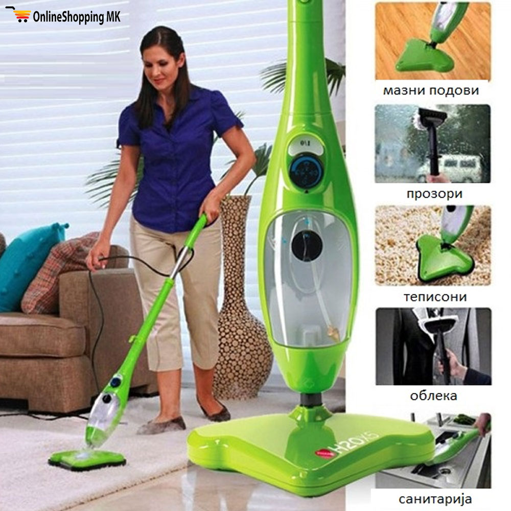 5 во 1 Steam Mop Чистач на пареа Onlineshopping Mk